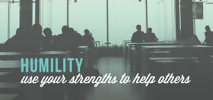 A small exercise that instills the huge life-principle of humility ...